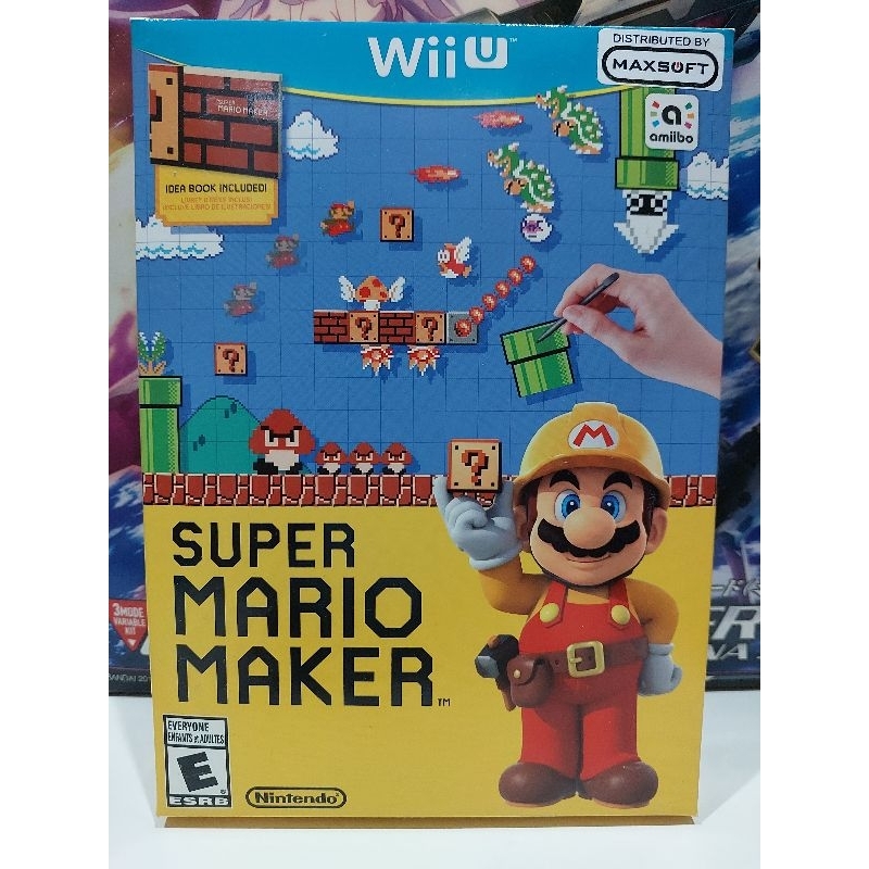 WII U : super mario maker + idea book (มือ2) | Shopee Thailand