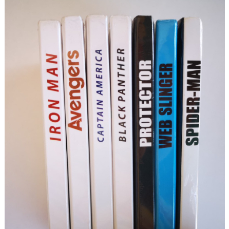 สมุดบันทึก ฮีโร่ คละลาย (ขนาด A5) Marvel Avengers รุ่น A580A ( 70 แกรม ...