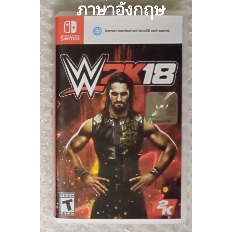 WWE 2K18 ภาษาอังกฤษ EN NINTENDO SWITCH SPORT กีฬา มวยปล้ำ Seth Rollins ...