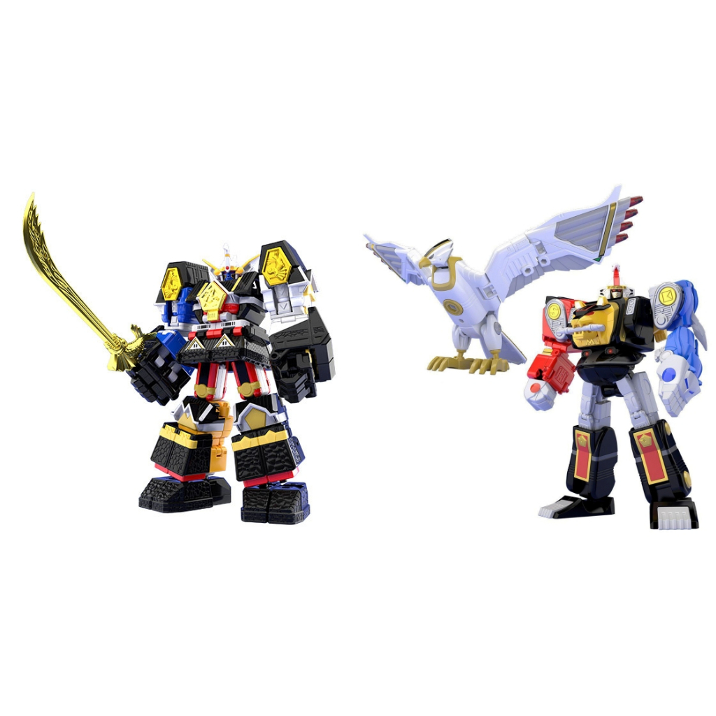 BANDAI Super Mini-Pla Ninja Gattai Muteki Shogun & KAKURE DAISHOGUN ...