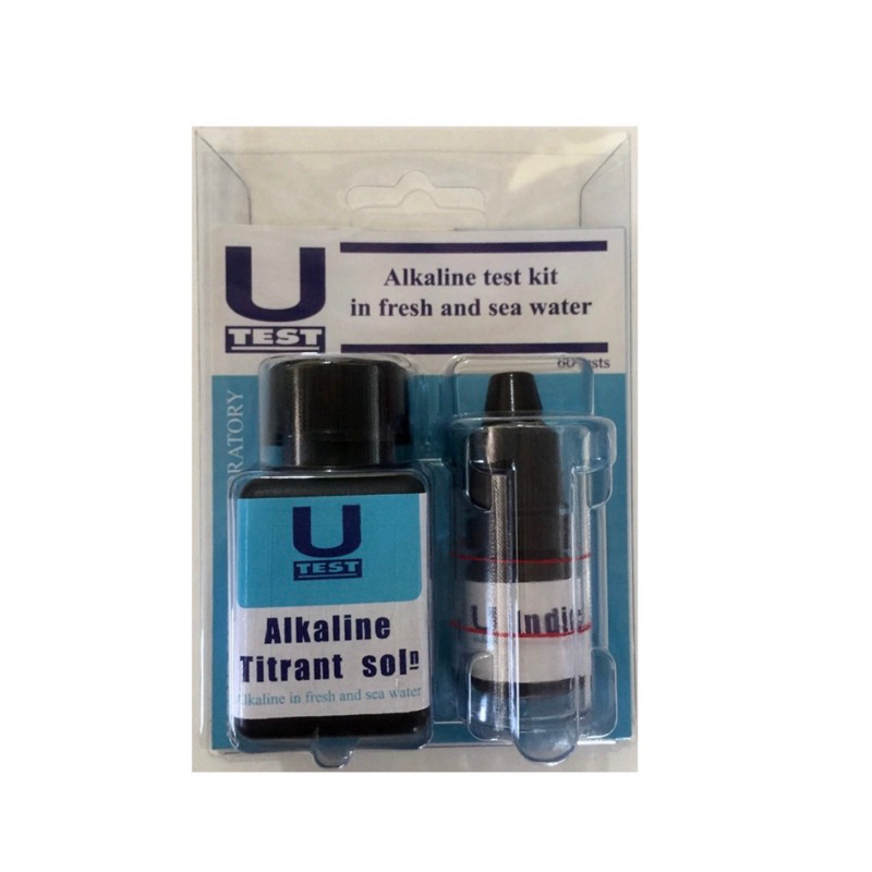 น้ำยาวัดอัลคาไลน์ Alkalinity test kit (alkaline test) ชุดวันค่า ...