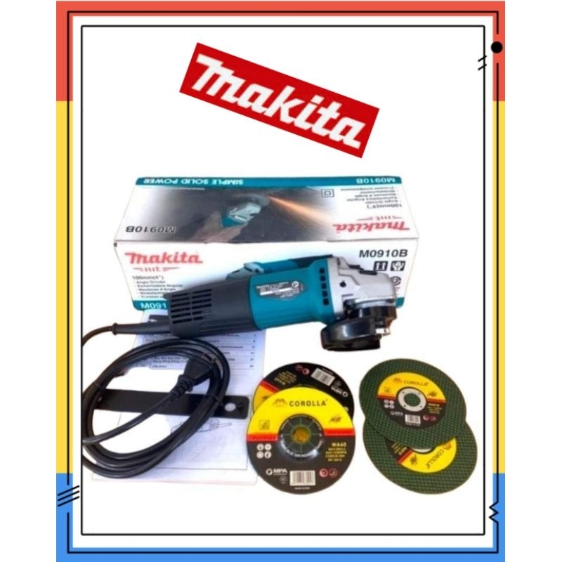 หินเจียร makita M091B แถมใบตัด 4 ใบ (ของแท้ประกัน2ปี) | Shopee Thailand