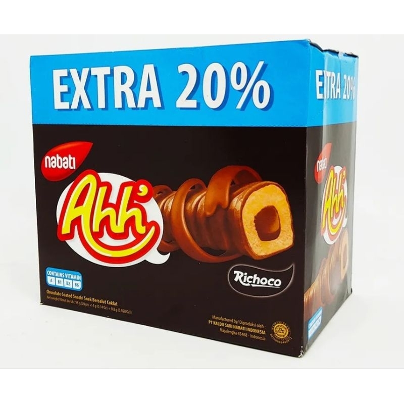 Ahh' ขนมข้าวโพดอบกรอบ แท่งชีส เคลือบชีส เคลือบช็อกโกแลต เพิ่ม ปริมาณ 20 ...