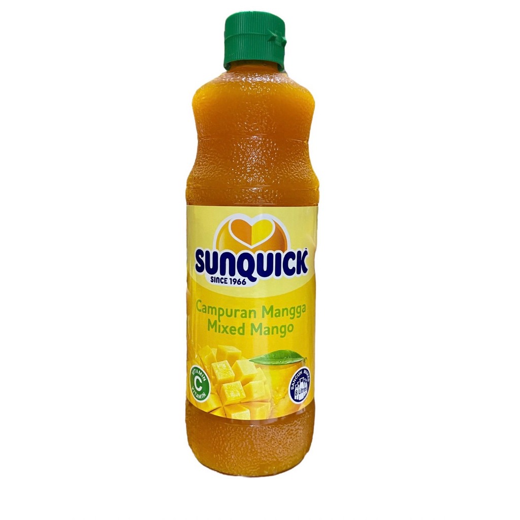 Sunquick ซันควิก(กดสั่งไม่เกินออเดอร์ละ3ขวด) น้ำผลไม้เข้มข้น 700-800 ml ...
