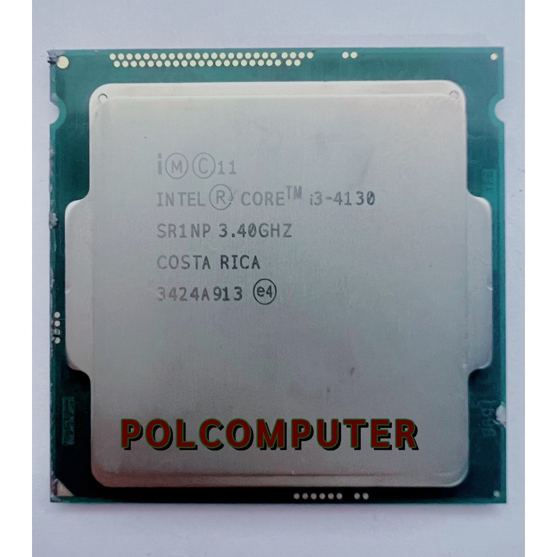 CPU CORE I3 4130 3.40GHz. 2คอ4เทรด LGA 1150 54W มือสองราคถูก | Shopee ...