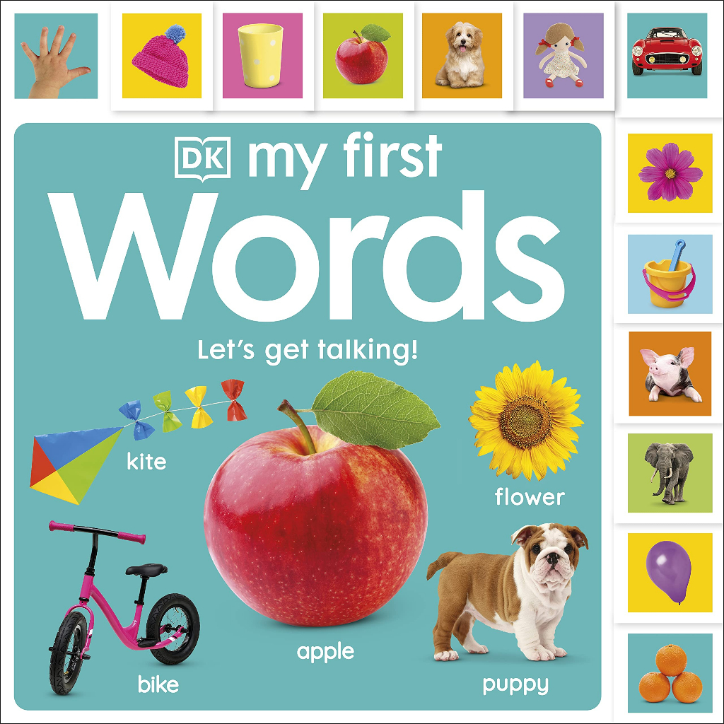 DK My First Words: Let's Get Talking Tabbed Board Book หนังสือเด็ก คำ ...