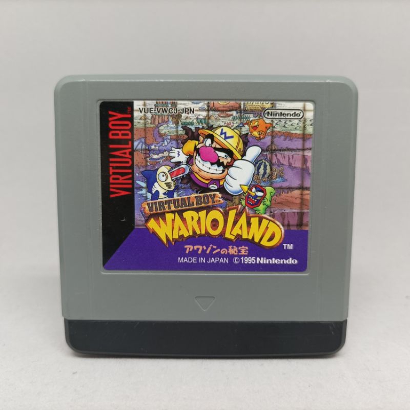 [Rare] Virtual Boy WARIO LAND (VB) | Nintendo Virtual Boy Original Game ...
