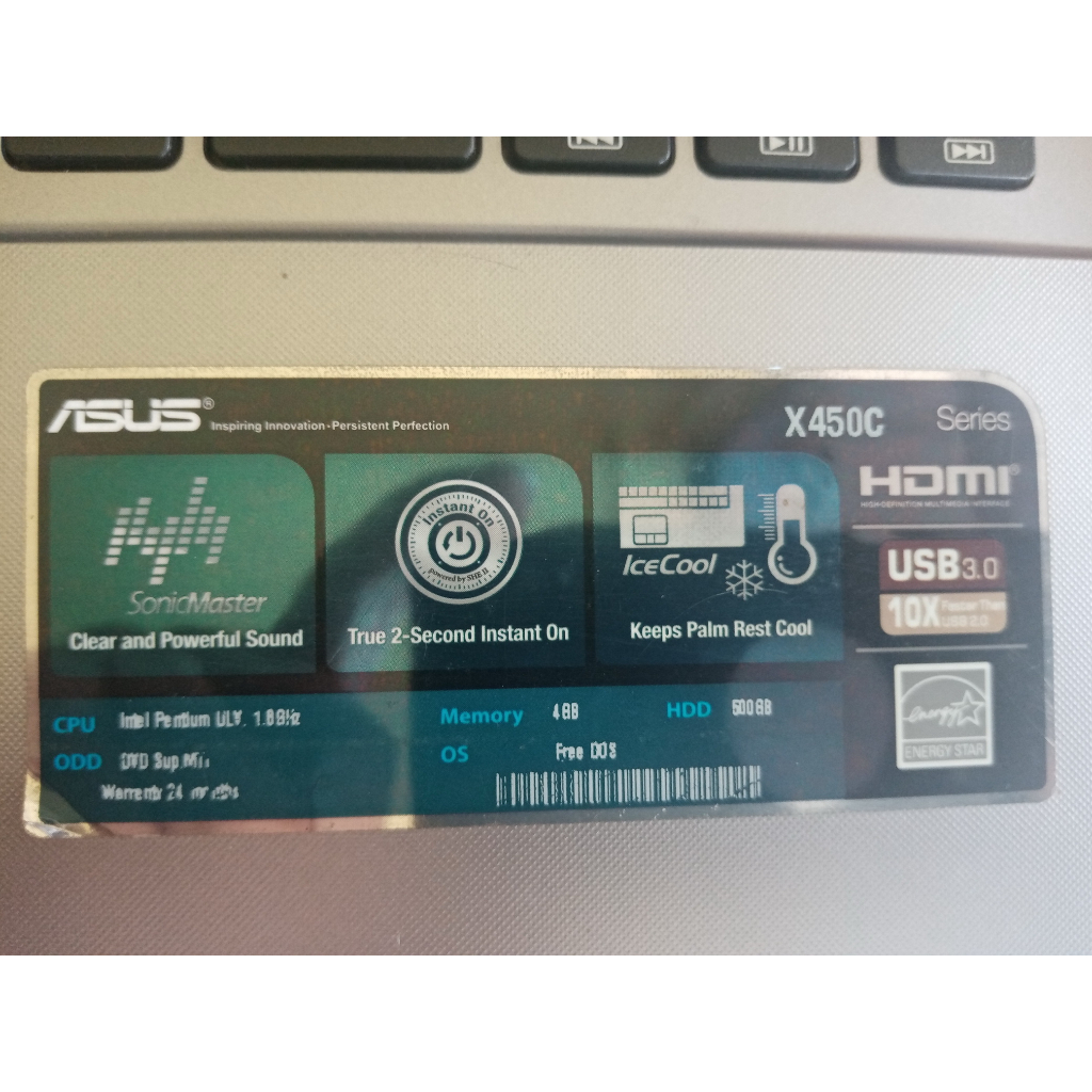 ASUS X450C **เครื่องเสีย** | Shopee Thailand