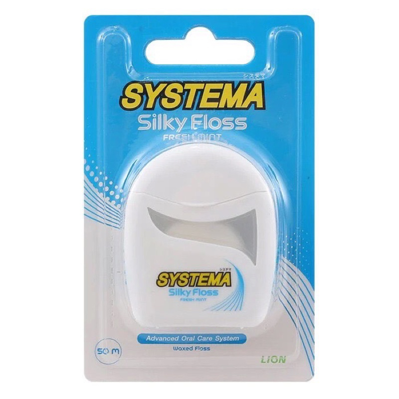Systema Silky Floss ไหมขัดฟัน ซิสเท็มมา ซิลค์กี้ฟลอส | Shopee Thailand