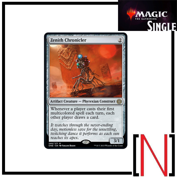 [MTG][Single][ONE] Zenith Chronicler ระดับ Rare [ภาษาอังกฤษ] | Shopee ...