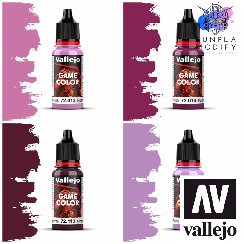 Vallejo New Game Color สีอะคริลิคสูตรน้ำ เฉดสีแนวแฟนตาซี | Shopee Thailand