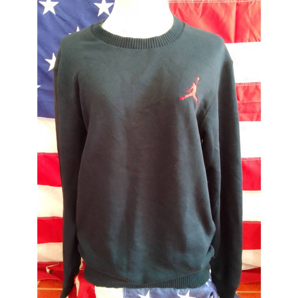 เสื้อแขนยาวสเวตเตอร์ผ้านุ่ม NIKE JORDAN [Size M] | Shopee Thailand