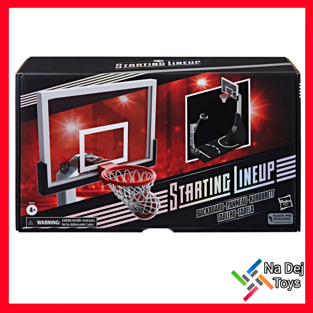 Starting Lineup Basketball Backboard Playset นักบาส แป้นบาสจำลอง เพลย์ ...