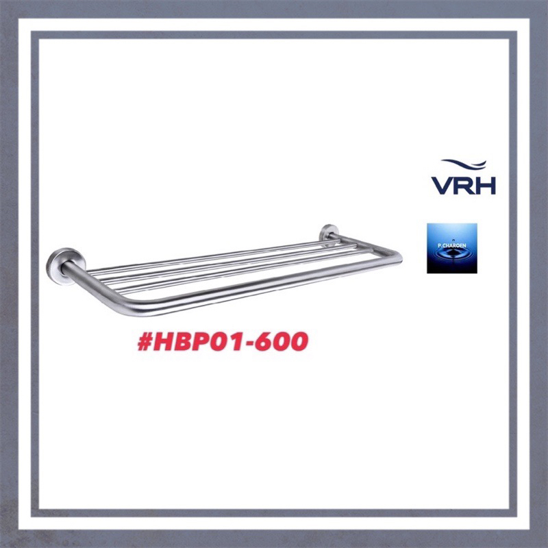 #VRH#ราวแขวนผ้า4ชั้น ยาว600มม. รุ่นบี พี#HBP01-600SS | Shopee Thailand