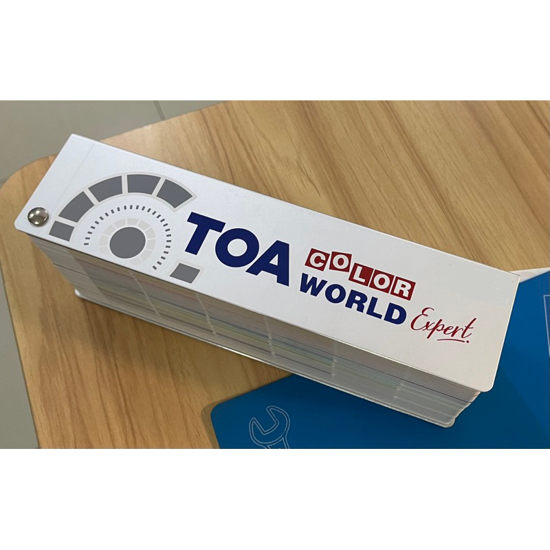 TOA พัดสี ทีโอเอคัลเลอร์เวิลด์ TOA Color World Pantone ตัวอย่างสี TOA ...