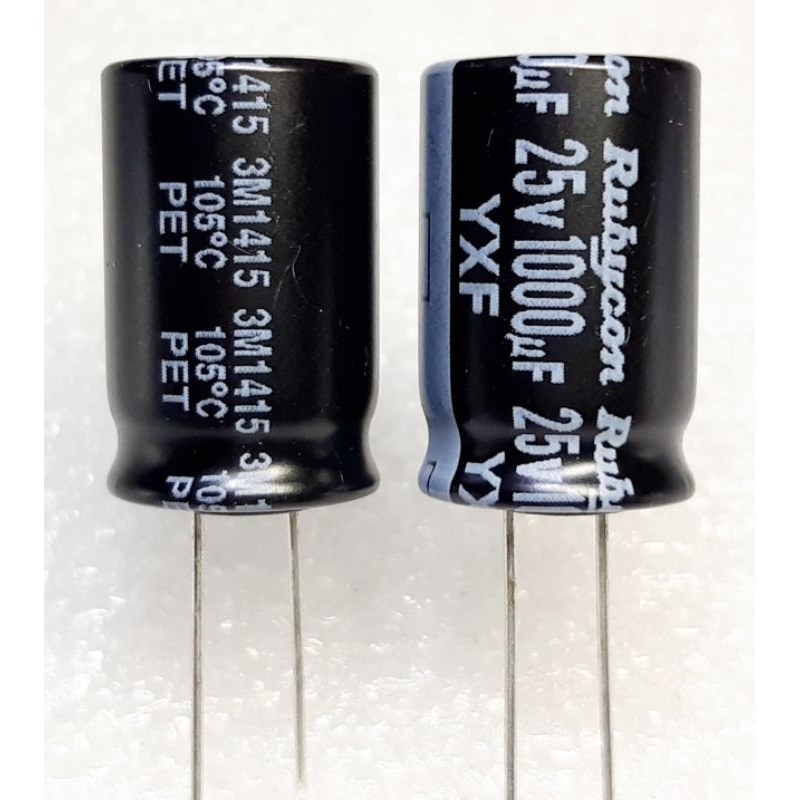 Rubycon YXF 1000uf 25v capacitor ตัวเก็บประจุ คาปาซิเตอร์ | Shopee Thailand