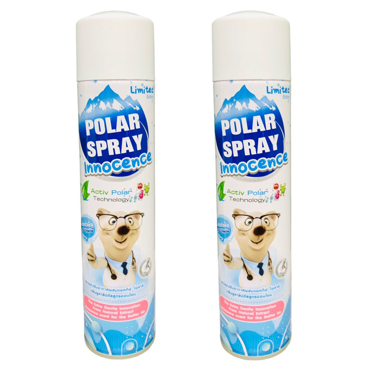 **แพคคู่** Polar Spray Innocence 280 ml. สเปรย์ปรับอากาศ กลิ่น ...