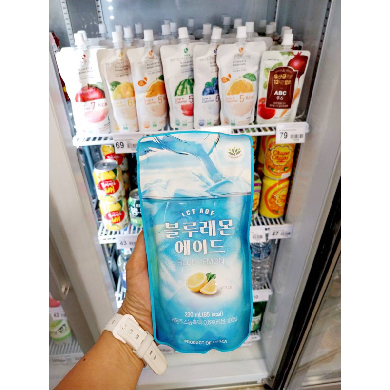 Ice ade blue lemon เครื่องดื่มบลูเลม่อนพร้อมดื่ม | Shopee Thailand