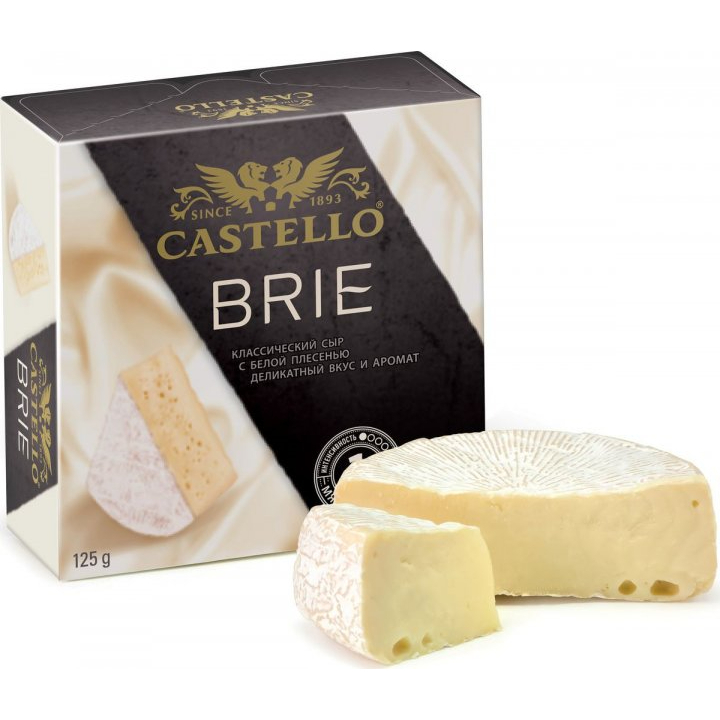 คาสเทลโลบรีชีส ชีสฝรั่งเศส - CASTELLO BRIE CHEESE 125g. | Shopee Thailand