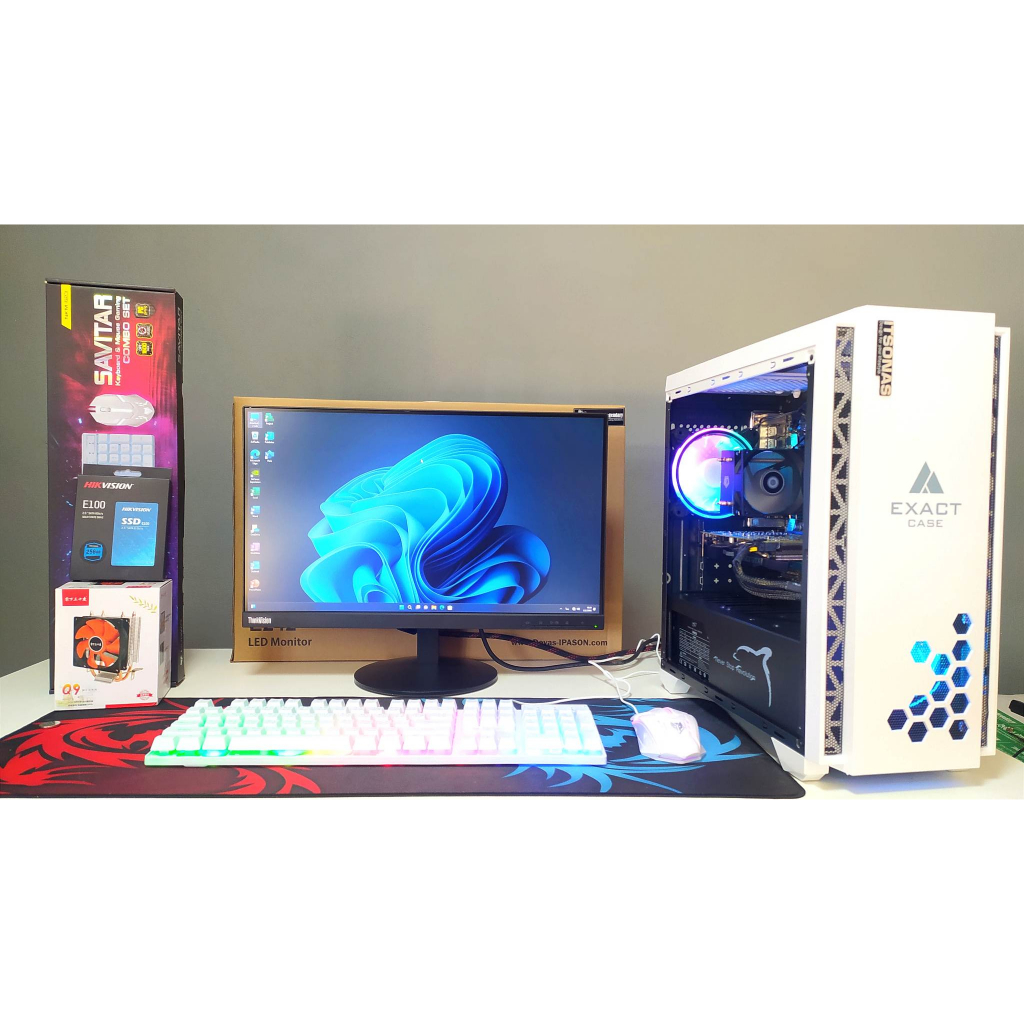 คอมครบชุดI5 8400 RAM DDR4 16G RX570 8GB จอ 22นิ้ว 100Hz | Shopee Thailand