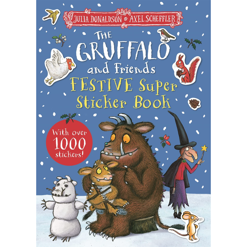 The Gruffalo and Friends Festive Super Sticker Book หนังสือเด็ก ...