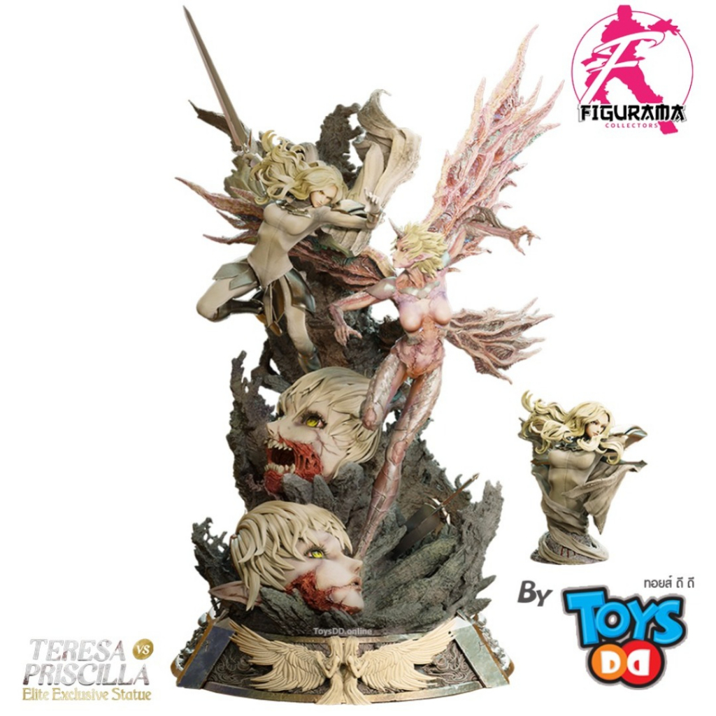 Figurama Collectors CLAYMORE : TERESA VS. PRISCILLA ELITE EXCLUSIVE ...