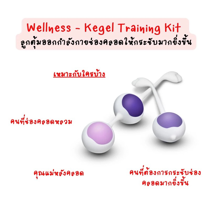 kegel Training kit by blush USA | Shopee Thailand