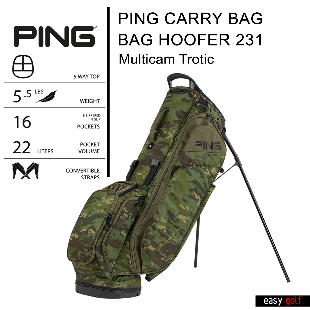 PING BAG HOOFER 231 PING CARRY BAG ถุงกอล์ฟ | Shopee Thailand