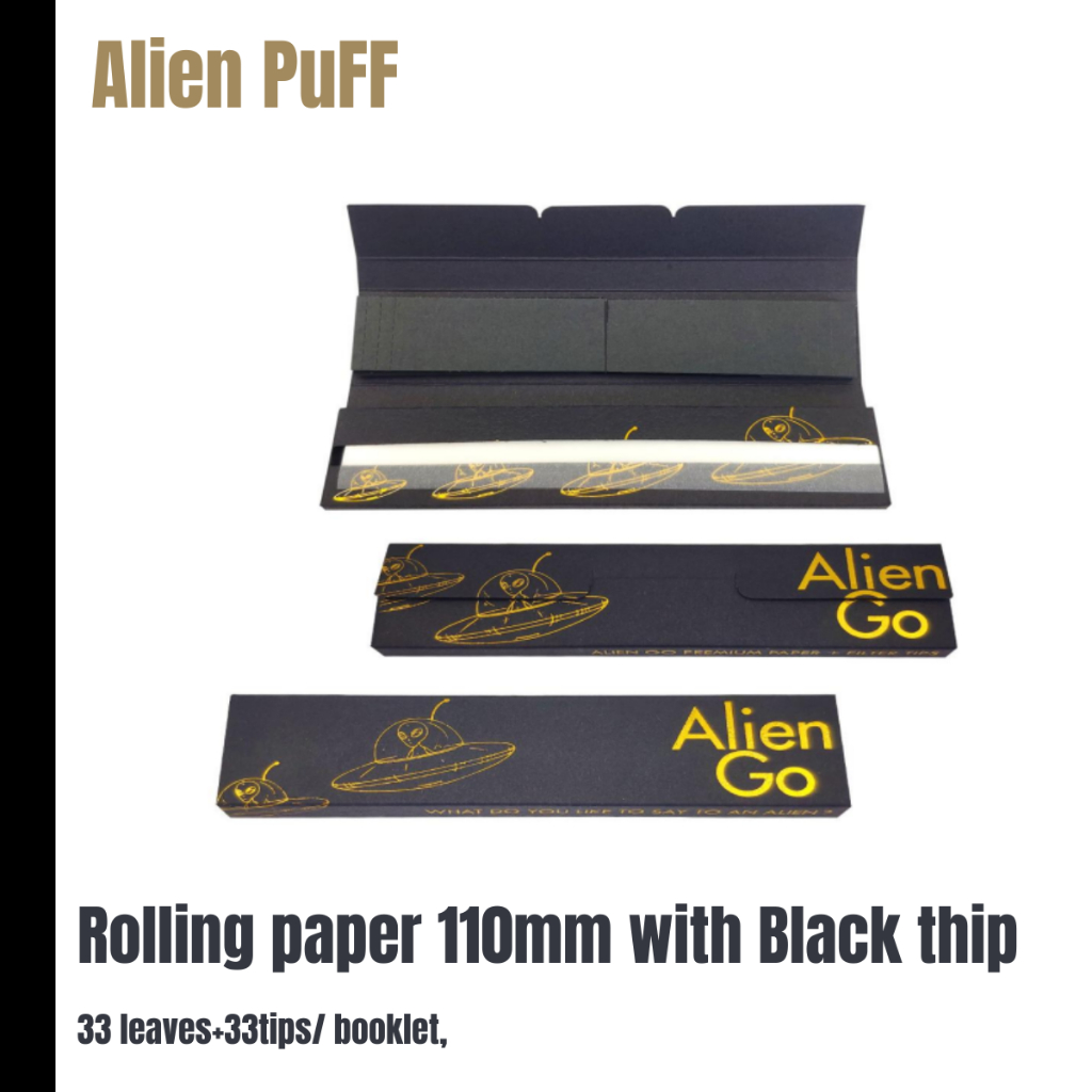กระดาษมวน กระดาษโรล มีกรองในตัว Alien puff OG กระดาษสมุนไพร ขนาด 110mm ...