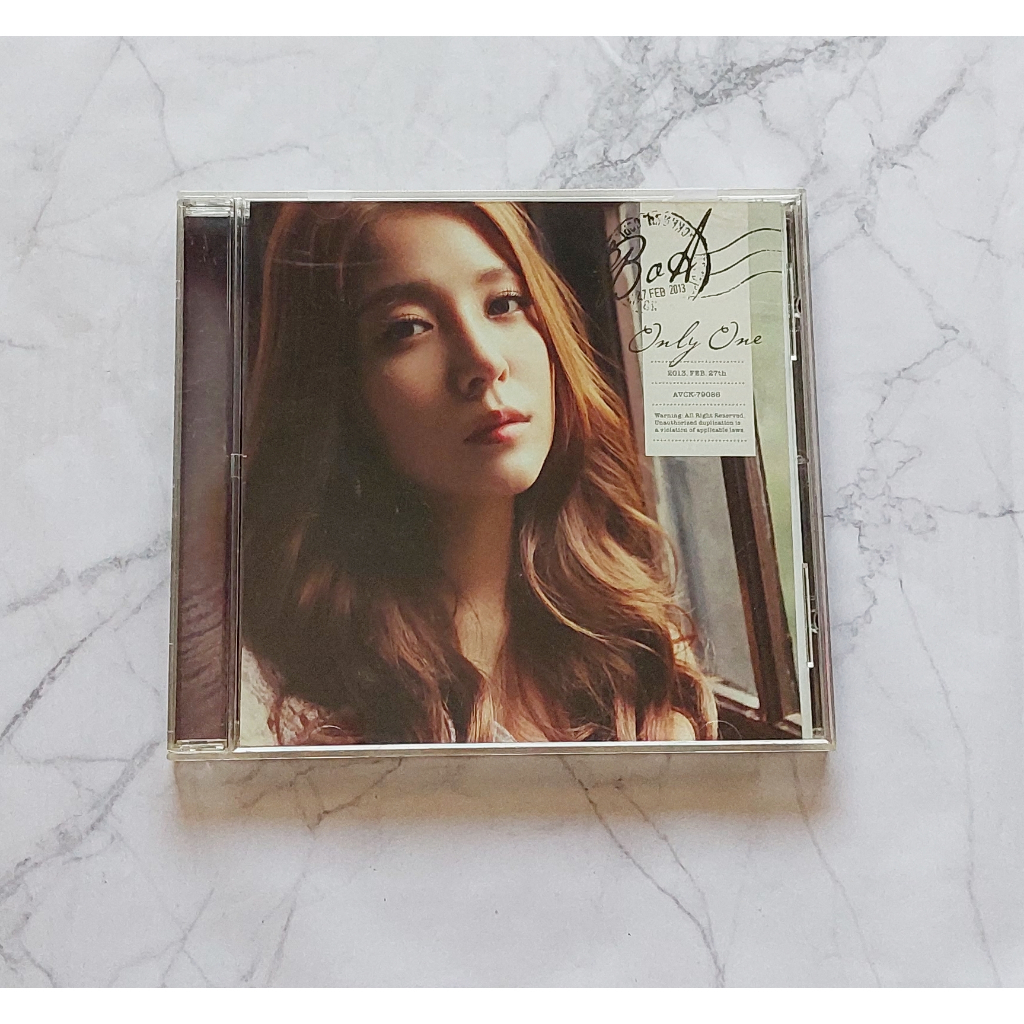 อัลบั้ม ญี่ปุ่น BoA - Only One Japanese Album เวอร์ Standard แกะแล้ว ...