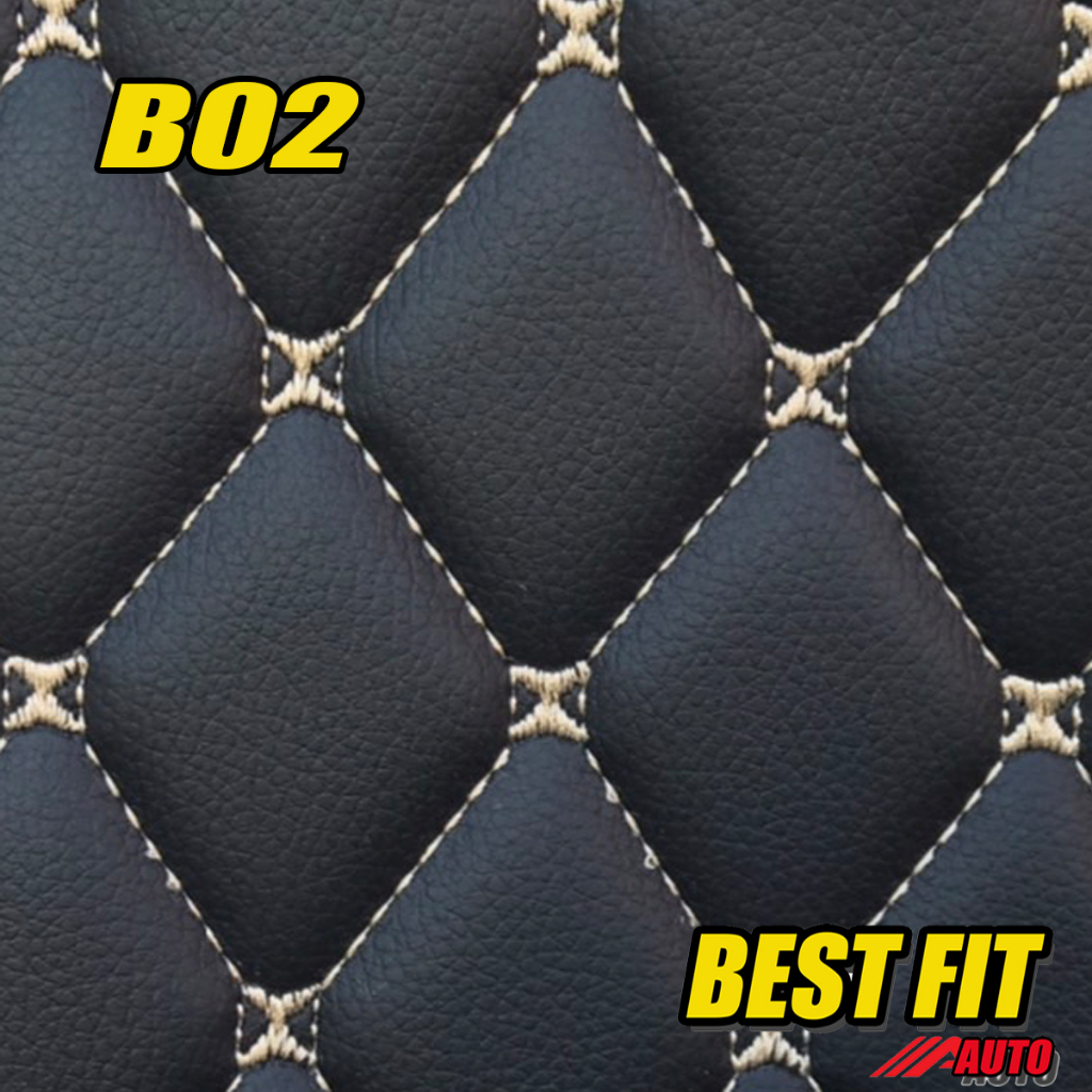 MG4 Hatchback 2022-รุ่นปัจจุบัน Trunk B (เฉพาะท้ายรถแบบ B) ถาดท้ายรถ MG4 พรม6D VIP Bestfit Auto ...