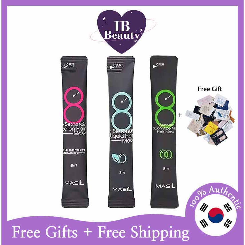 [MASIL] 8 Seconds Hair Mask Stick Pouch 8ml | Shopee Thailand