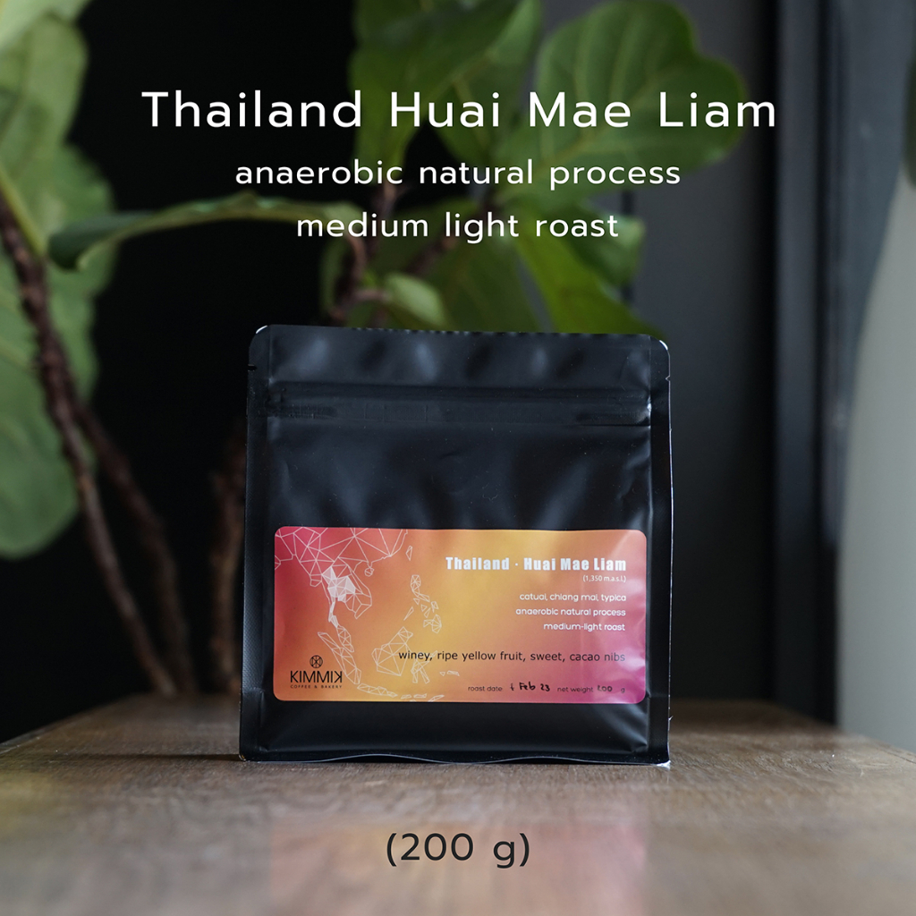 KIMMIK เมล็ดกาแฟ Thailand Huai Mae Liam - Anaerobic Natural Process (200 กรัม) | Shopee Thailand