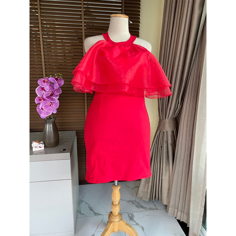 Janny เดรสสาวอวบ อ้วน Bigsize Plussize XXL ชุดออกงาน ชุดราตรี ผ้าสกินนี่ แต่งผ้าแก้ว | Shopee ...