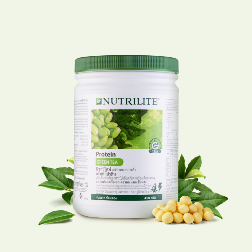 ฉลากไทย โปรตีนชาเขียว แอมเวย์ นิวทริไลท์ Amway Nutrilife Green Tea ...