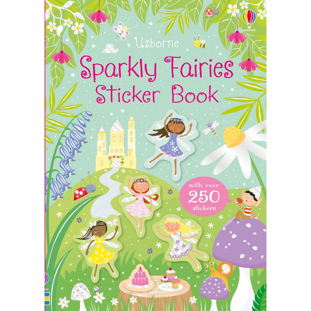 Usborne Sparkly Fairies Sticker Book With Over 250 Stickers หนังสือเด็ก ...