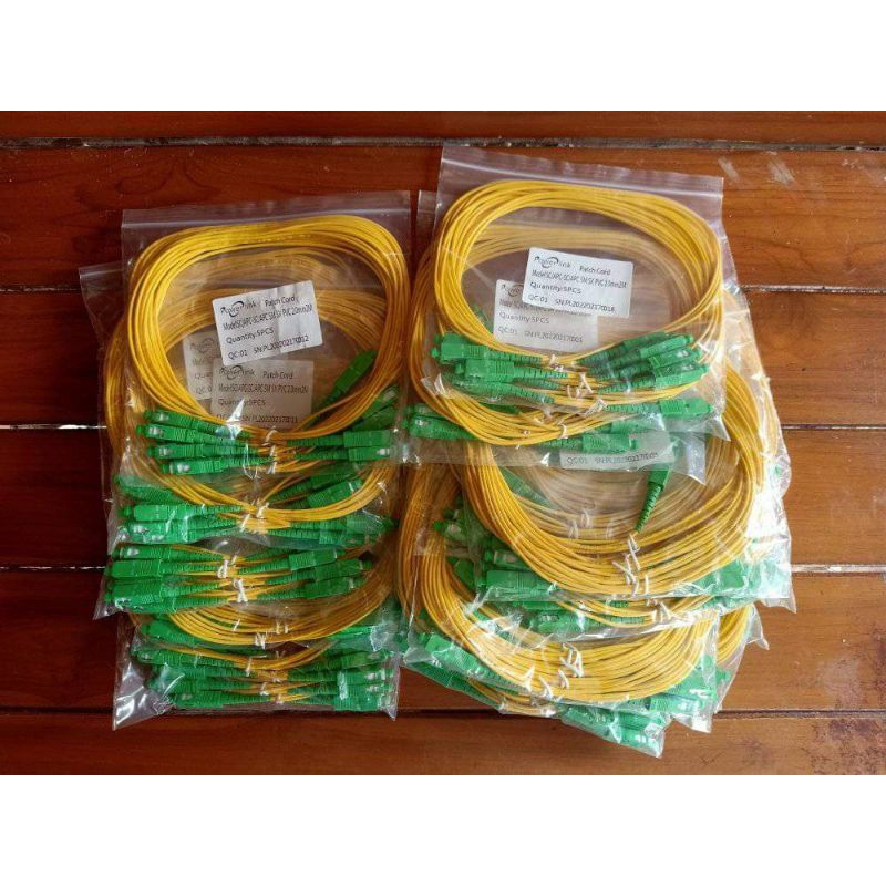 สายPatch cord SC/APC ความยาว3เมตร | Shopee Thailand