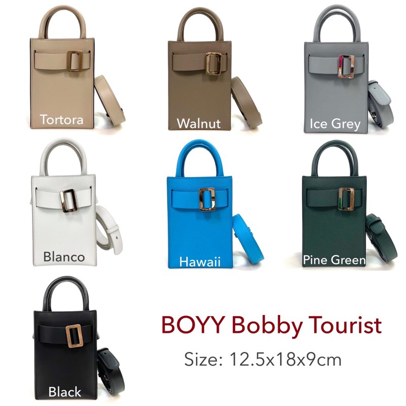 Boyy Bag Bobby Tourist All Colors รบกวนทักมาสอบถามก่อนกดสั่งซื้อ | Shopee Thailand