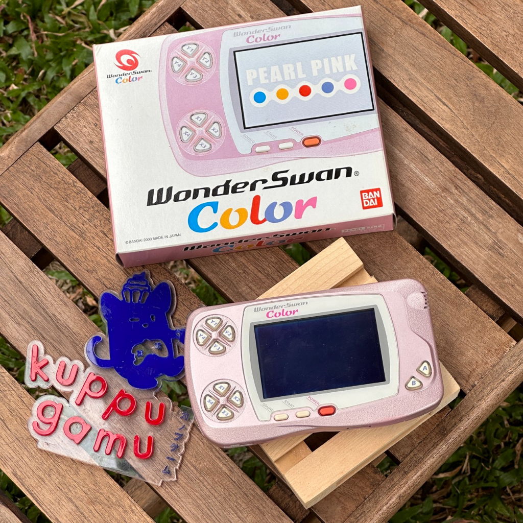 WonderSwan Wonder Swan Color เครื่องเกมเกม Retro จาก Bandai มือสอง สภาพ ...
