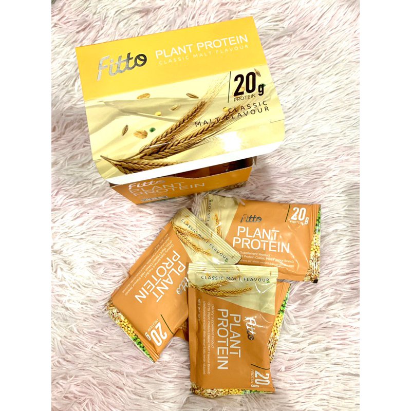 Fitto plant protein ; Classic Malt | Shopee Thailand