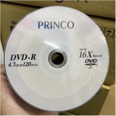 DVD-R PRINCO 4.7GB 120MIN.(50/pack) | Shopee Thailand