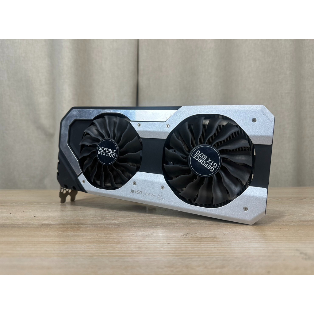 การ์ดจอ(graphic card) PALIT GTX 1070 8GB DDR5X (ต่อไปเพิ่ม 8 PIN X 1 ) | Shopee Thailand