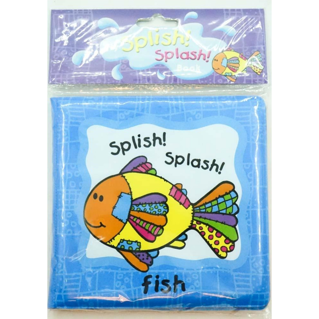 หนังสือลอยน้ำ หนังสืออาบน้ำ สำหรับเด็ก ภาษาอังกฤษ Bath Book Floatee ...