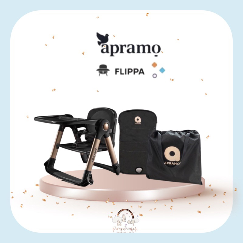 💢พร้อมส่ง💢มีสีใหม่ เก้าอี้กินข้าวแบบพกพา Apramo Flippaพับเก็บง่ายพกพา ...
