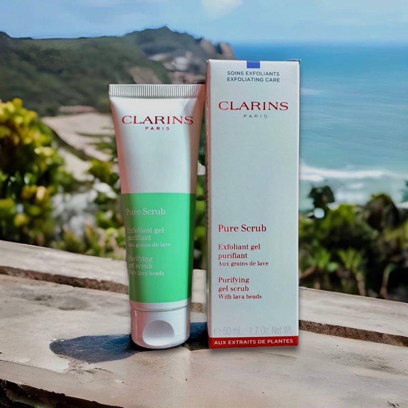 ป้ายไทย_ของแท้100%_ Clarins Pure Scrub Purifying Gel Scrub ขนาด 50 มล. ...