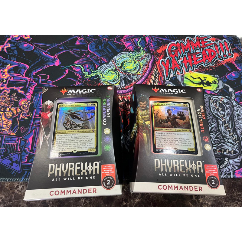 MTG Phyrexia All Will Be One Commander Decks , Corrupting Influence ...