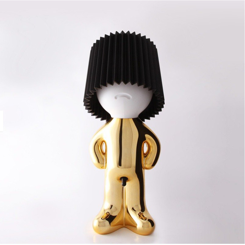 PROPAGANDA Mr.P Lamp Shy Man Show โคมไฟตั้งโต๊ะ สีขาว | Shopee Thailand