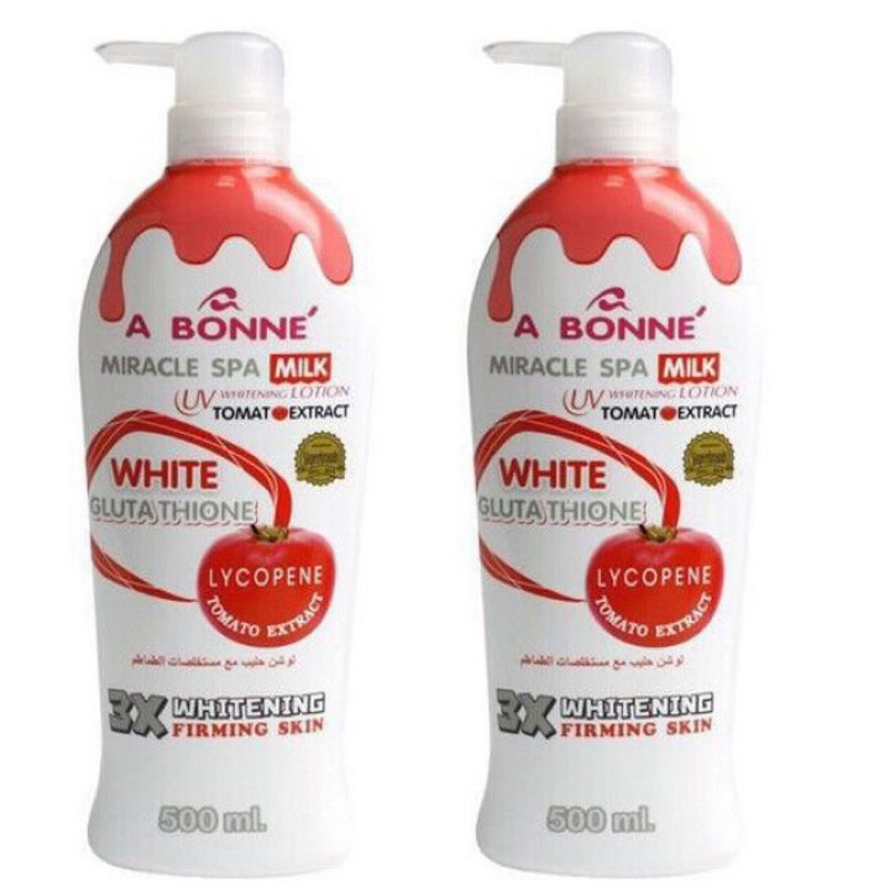 A BONNE LOTION White Gluta Thione 500ml โลชั่นบำรุงผิวพรรณ white Gluta ...