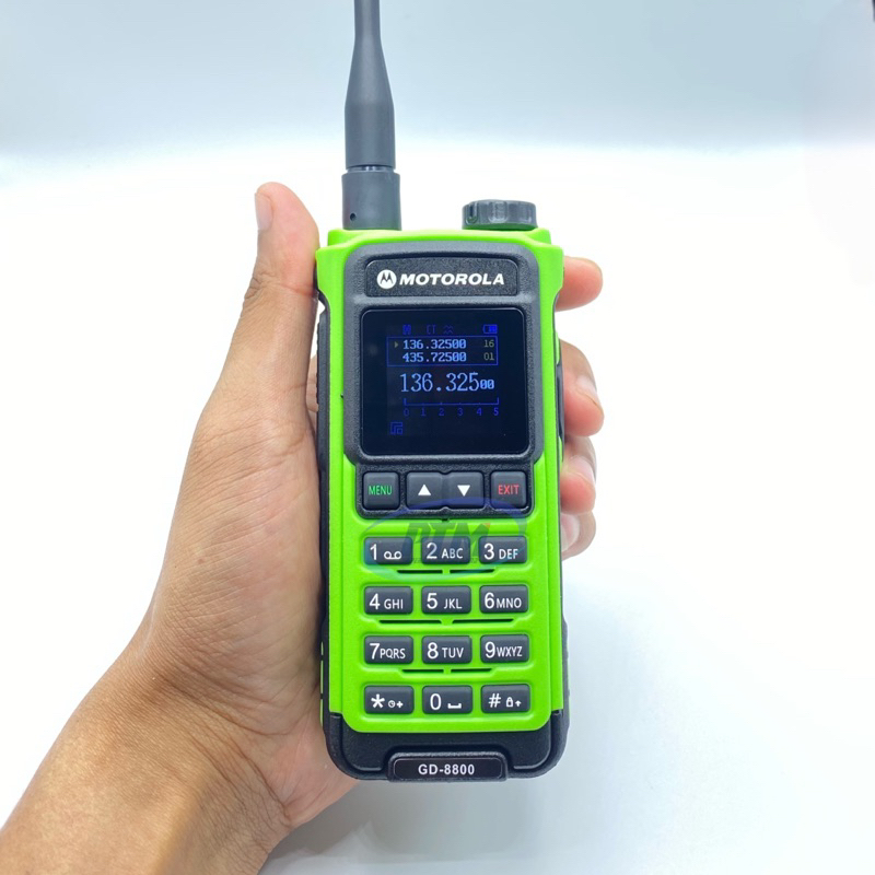 วิทยุสื่อสารใหม่ล่าสุด GP-8800 มี GPS ชาร์จ USB type C ใช้ได้ 4 ความถี่ ...
