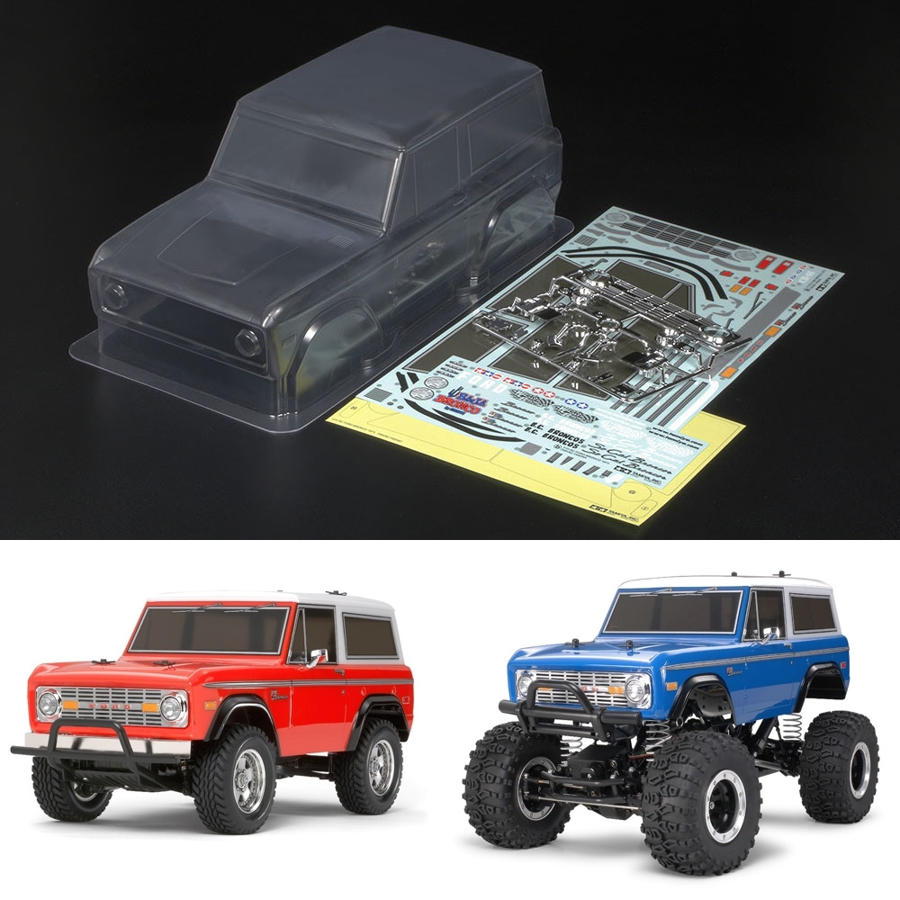 TAMIYA 51388 บอดี้ FORD BRONCO สำหรับรถกลุ่ม CC ที่มี wheelbase 242มม. ...